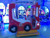 China Coin Operated Children's Rides Amusement Fire Car Game Machine for sale