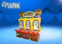 China Fruit Condition Redemption Coin Pusher Game Machine Round Castle Small Train Design for sale