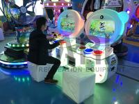 China English Version Kids Coin Operated Game Machine / Music Game Simulator Little Drummer for sale