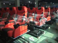 China Durable FRP + Steel VR 5D Cinema Simulator With 6 / 8 / 9 / 12 Seats for sale