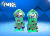 China Amusement Children Car Racing Game Machine With Alloy Steel Structure for sale