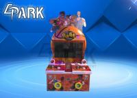 China Kids Coin Operated Simulator Basketball  Machine For 2 Player for sale