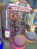 China Double Player Speed Electronic Crane Game Machine Malaysia 1 Year Warranty for sale