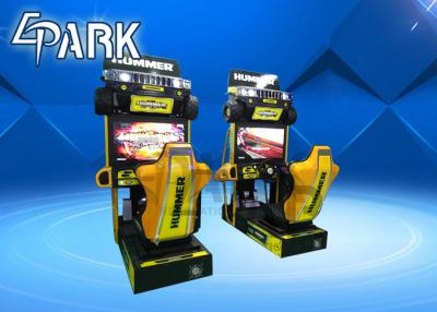 China Amusement Park Coin Operated Arcade Machiens Hummer Racing Game 350W for sale