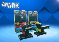 China TT moto 42 Inch Car Racing Game Machine Coin Operated , Arcade Driving Simulator for sale