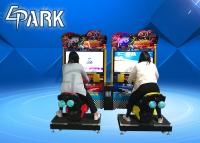 China TT moto 42 Inch Car Racing Game Machine Coin Operated , Arcade Driving Simulator for sale