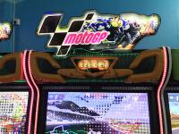 China 55 Inch Screen Moto Gp Arcade coin operated Game Machine / Sport Motorcycle Racing Simulator for sale