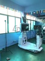 China Crazy Gatling Virtual Reality  Games 9d Vr Simulator With Htc Vive Glass for sale