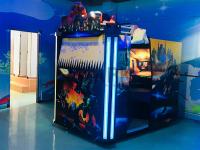 China Amusement Gun Arcade 4d Alien Swarm Infrared  Game Machine 400W for sale