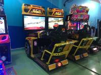 China Car Racing Simulator / Arcade Car Racing Machine Indoor Console Game for sale