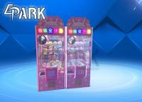 China 350W Coin Pusher Crane Game Machine / Arcade Toy Grabber Machine for sale