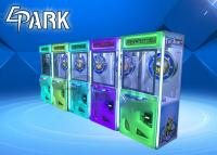China Coin Operated Mini Crane Game Machine / PP Tiger Toys Claw Arcade Vending Machine for sale
