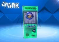 China Coin Operated Mini Crane Game Machine / PP Tiger Toys Claw Arcade Vending Machine for sale