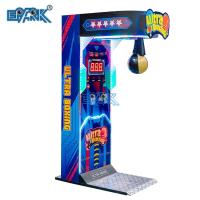 China Customized Amusement Game Coin Operated Electronic Big Punching Dynamic Boxing Arcade Game Machine for sale