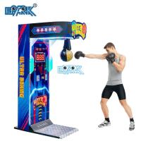 China Customized Amusement Game Coin Operated Electronic Big Punching Dynamic Boxing Arcade Game Machine for sale