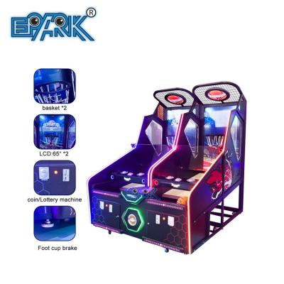 China Adult Indoor Electronic Coin Operated Skill  Crazy Hoop Street Basketball Arcade Game Machine for sale