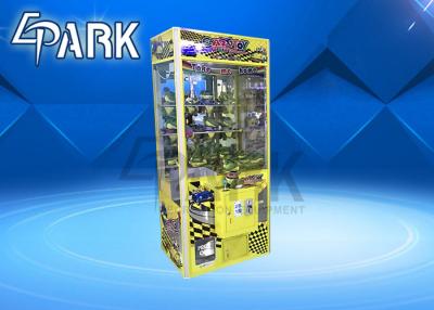 China Coin Operated Gift Claw Crane Machine / Crazy 3 Toy Catcher Prize Machine Games for sale