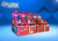 China Crazy Indoor Arcade Basketball  hoop coin operated Game Machine For Children / adult for sale