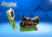 China Fashion Kiddy Ride Machine , Amusement Video Driving Coin Operated Motorcycle Ride for sale