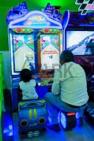 China 3d Video Car Racing Arcade Games / Coin Operated Amusement Machines for sale