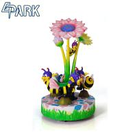 China Game Machine Exhibition Amusement Rotation Bees Shape Carousel Ride for sale