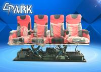 China Electronic / Hydraulic Platform 5d Virtual Reality Cinema Games with 6 Seats for sale for sale