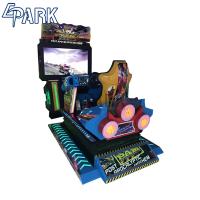 China Dynamic Motion 3d Simulator Arcade Machine , 55 Inch Screen Full Motion Racing Car Video Games for sale