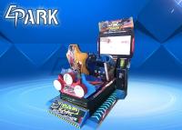China Dynamic Motion 3d Simulator Arcade Machine , 55 Inch Screen Full Motion Racing Car Video Games for sale