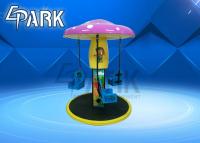 China Amusement Park Equipment , Kiddie Rides Flying Chair Mushroom for sale