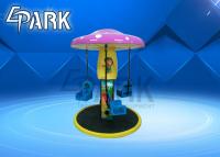 China Amusement Park Equipment , Kiddie Rides Flying Chair Mushroom for sale