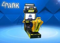 China Car Racing Game Simulator Machines With Plastic / Alloy Steel Structure for sale