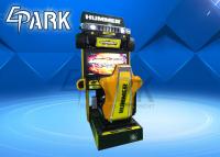 China Car Racing Game Simulator Machines With Plastic / Alloy Steel Structure for sale