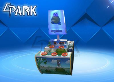 China Coin Operated Hitting Frog Cabinet Machine , Double Play Hamster Ticket Redemption Machine for sale