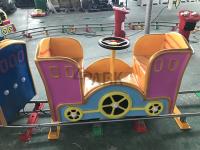 China Funny Children Train Ride On Track 7 Seats For Amusement Park for sale