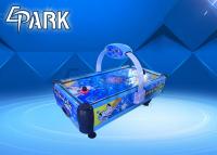 China Turbo Hoki Kids Air Hockey Race Arcade Game Machine With Wooden Cabinet Metal Frame for sale