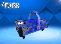 China Turbo Hoki Kids Air Hockey Race Arcade Game Machine With Wooden Cabinet Metal Frame for sale