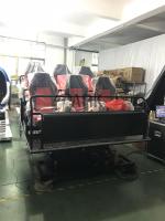China Amusement Park Motion Cinema Roller Coaster Simulator / Mini 5d Film Game Machine for sale