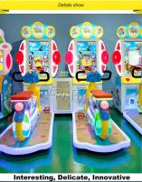 China Fun Riding Arcade Kids Coin Operated Game Machine With High - definition LCD Screen for sale