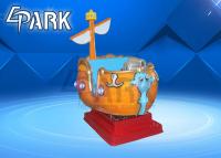 China Funny Pirate Ship Swing Kiddy Ride Machine / Children'S Coin Operated Rides for sale