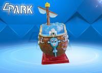 China Funny Pirate Ship Swing Kiddy Ride Machine / Children'S Coin Operated Rides for sale