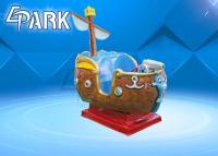 China Funny Pirate Ship Swing Kiddy Ride Machine / Children'S Coin Operated Rides for sale