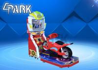 China Amusement Indoor Playground Stunt Car Racing Simulator Game Machine with LED Light Effect for sale