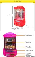 China 1 Player Crane Arcade Game Machine for Supermarket / Toy Claw Machine for sale