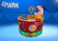 China 2 Players Rotating Kiddy Ride Machines / Amusement Park Equipment Wing Car Games for sale