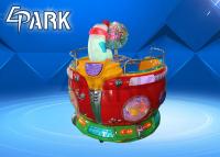 China 2 Players Rotating Kiddy Ride Machines / Amusement Park Equipment Wing Car Games for sale