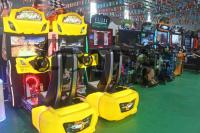 China Easy Operated Race Car Arcade Game Machine L1400 * 2100 * H2400mm for sale