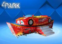 China Commercial Kiddy Ride Machine , 360 Degree Cool Seacrest County Racing Car Simulator for sale