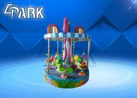 China Luxury Carousel Kiddie Ride Coin Operated , Nine People Turn Around Horse Swing Car Game Machine for sale