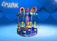 China Luxury Carousel Kiddie Ride Coin Operated , Nine People Turn Around Horse Swing Car Game Machine for sale