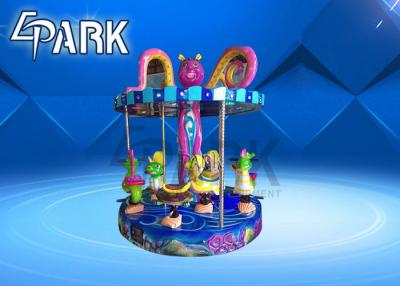 China Luxury Carousel Kiddie Ride Coin Operated , Nine People Turn Around Horse Swing Car Game Machine for sale